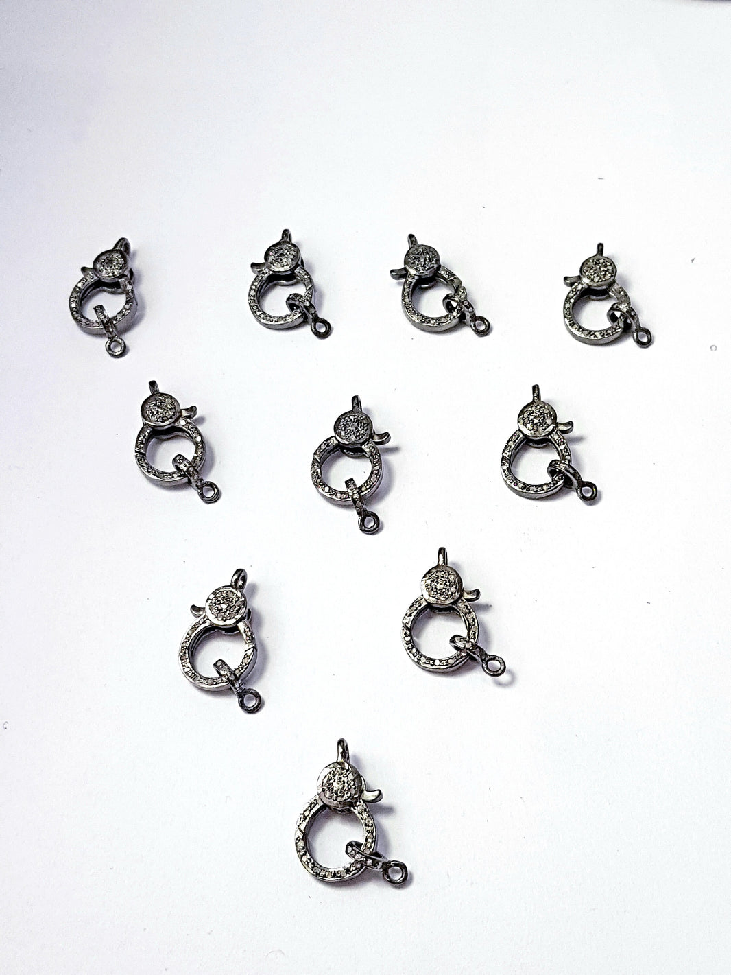 Pave Diamond Clasps – Gemco Jewelry New York Inc