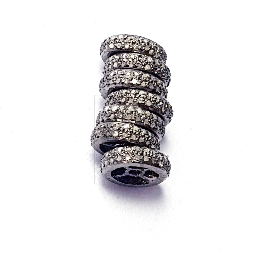 Diamond Rondelles Beads – Gemco Jewelry New York Inc